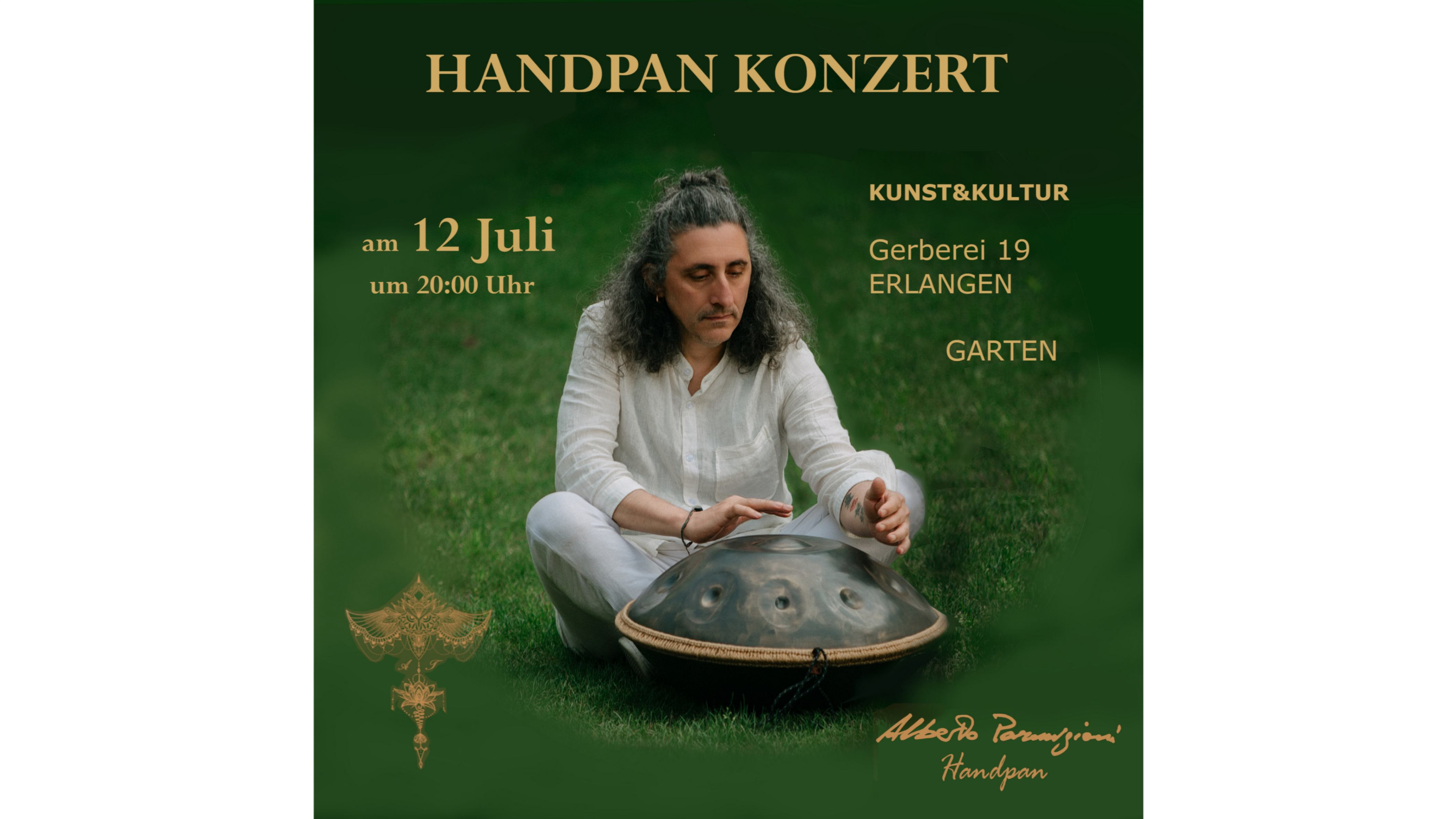 Handpan nature concert in the permaculture garden | Climate Connect