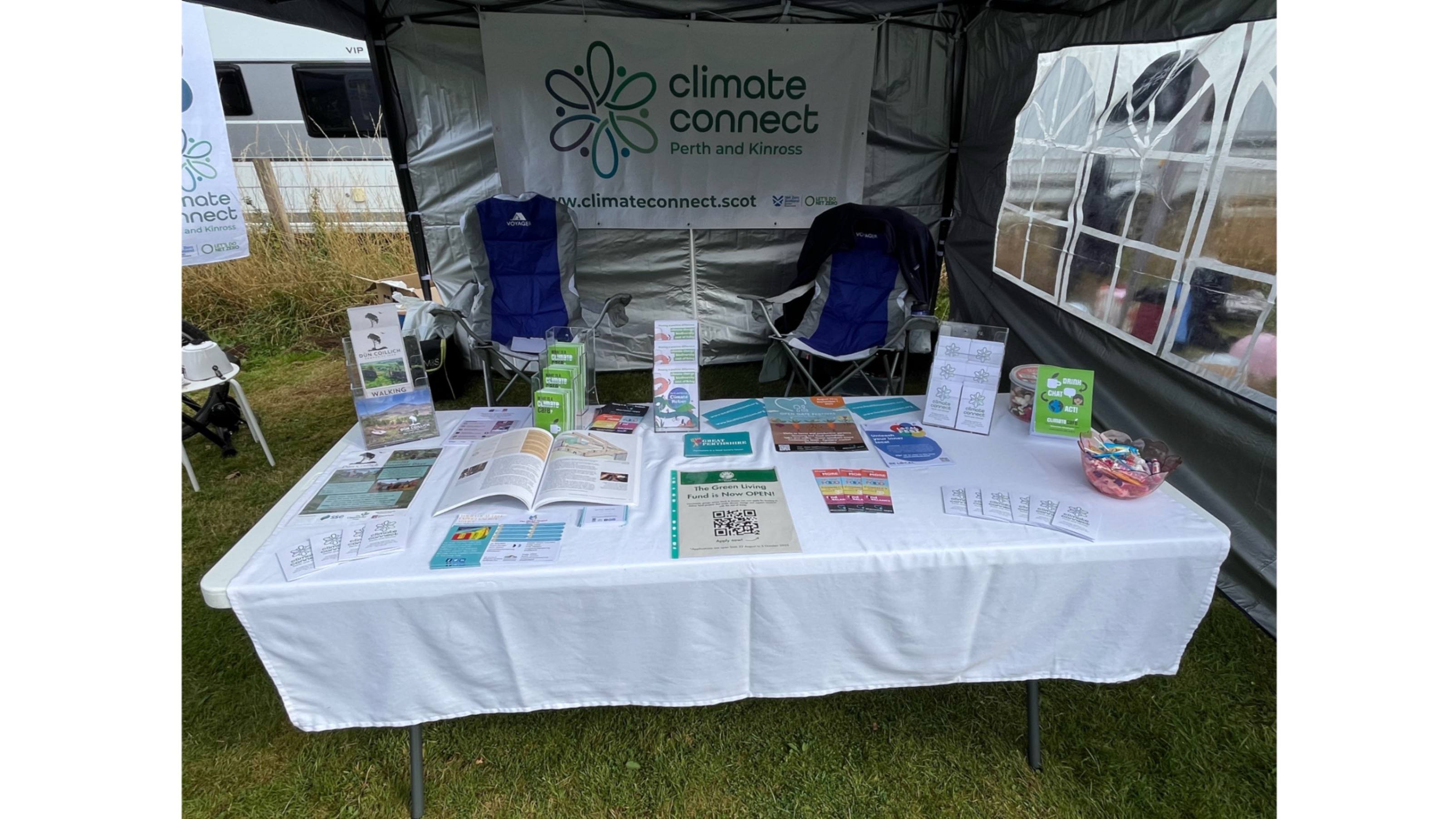 Climate Connect Perth & Kinross at Birnam Highland games | Climate Connect