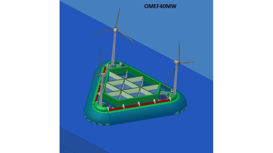 Hybrid fish farm and energy from wind and waves | Climate Connect