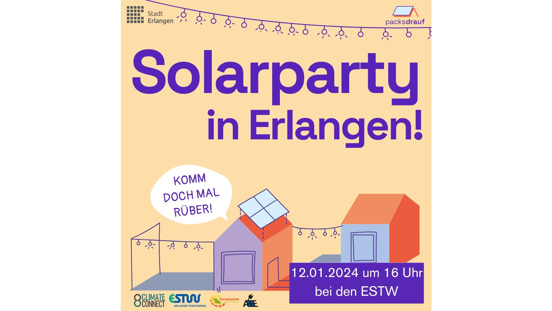 1. Solar party Erlangen | Climate Connect